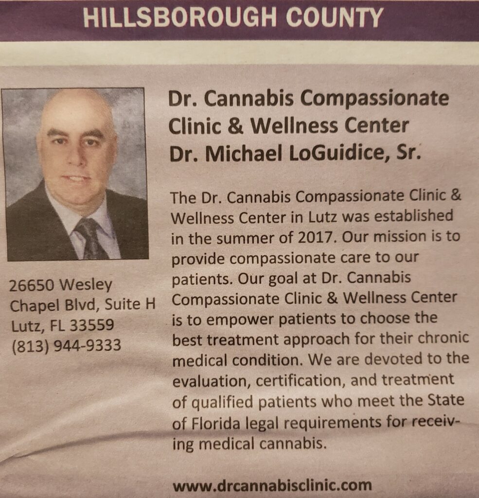 DR CANNABIS CLINIC SERVING PATIENTS ALMOST 3 YEARS! – Dr. Michael LoGuidice